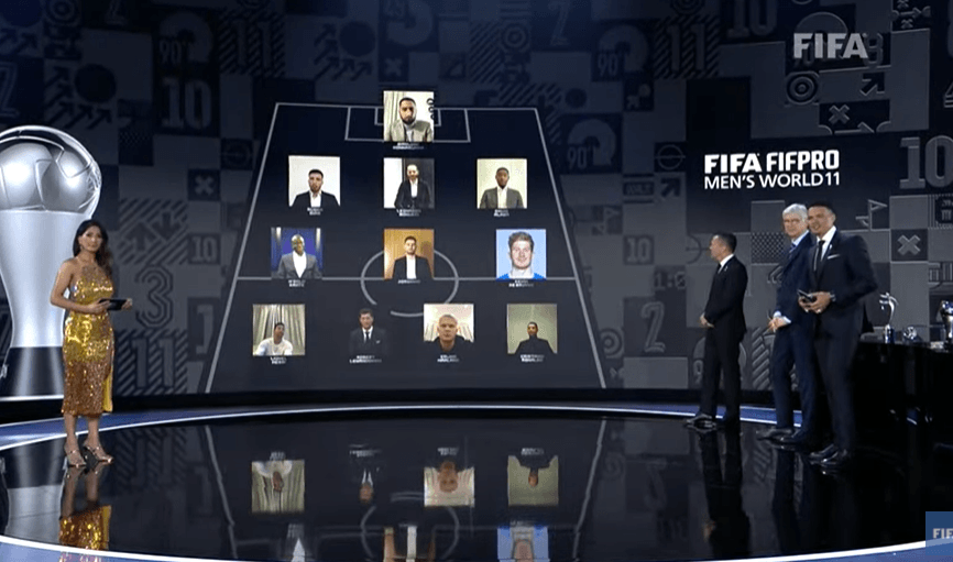 FIFA chose the best lineup for 2021 - star-studded attack - Telegraph ...