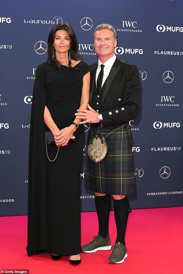 Separated from his wife - the star of Formula 1, David Coulthard is ...