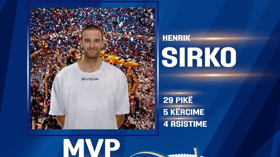 Henrik Sirko i Golden Eagle Yllit, MVP i xhiros së 18-të - Telegrafi ...