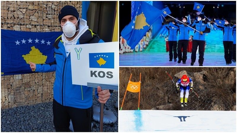 Skier Albin Tahiri speaks from Beijing: Carrying the Kosovo flag is a ...