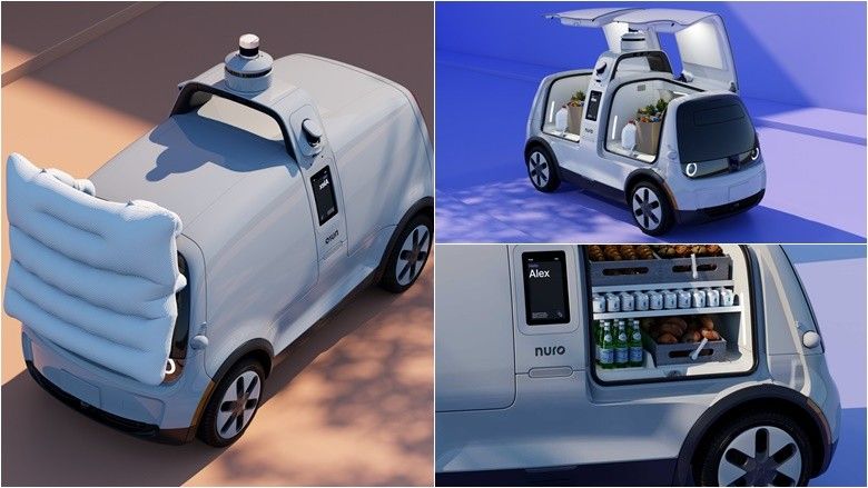 Automjeti i ri pa shofer për dërgesa vjen me një ‘airbag’ jashtë ...