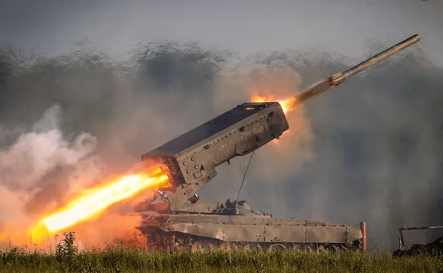 The Russians have admitted to using the TOS-1A system in Ukraine - what ...