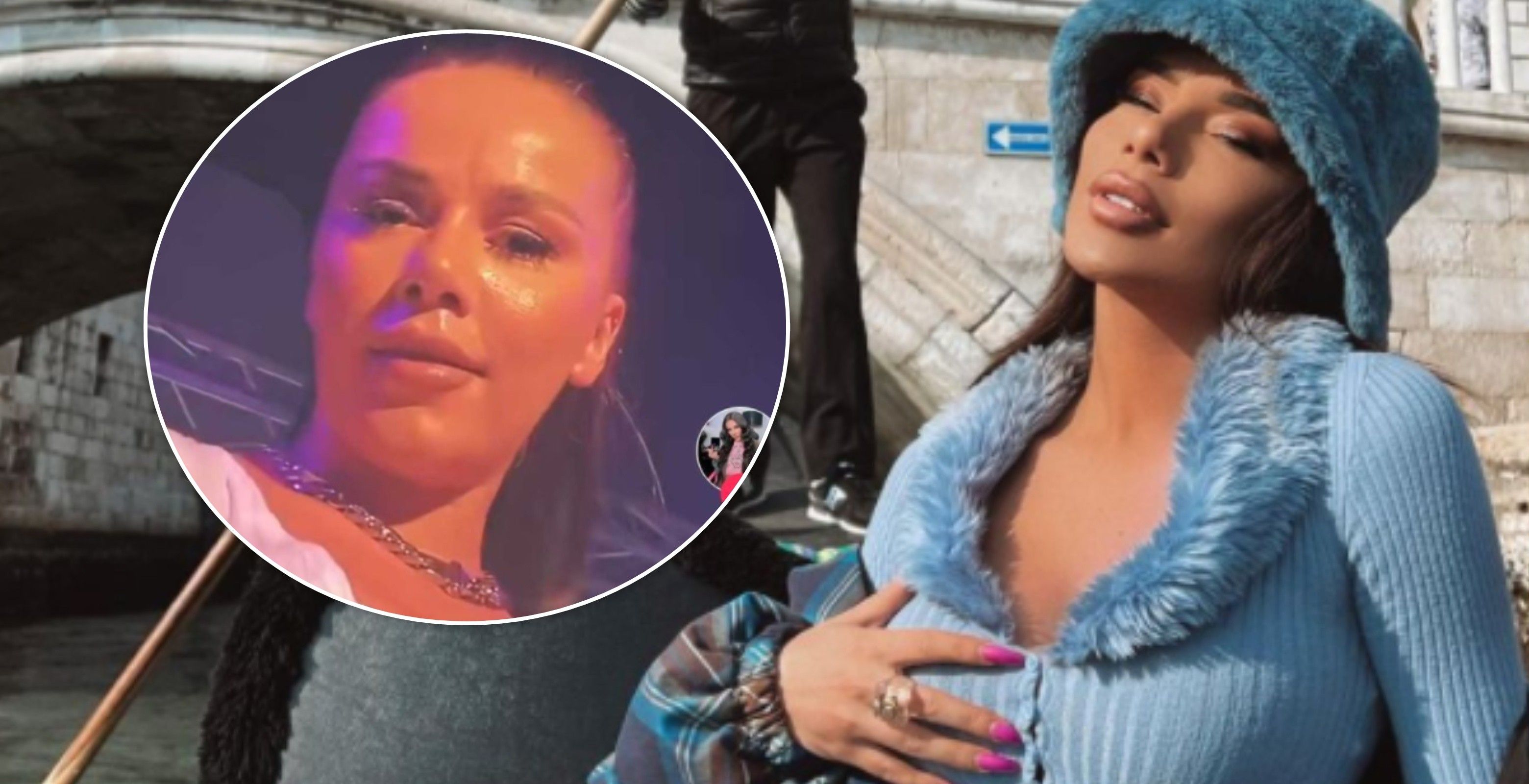 A photo of Tayna goes viral, in which she appears differently ...