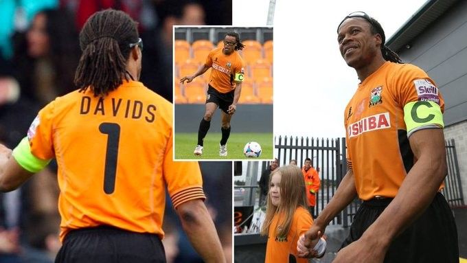 Edgar Davids: The story behind his iconic 'Number One' shirt at Barnet ...