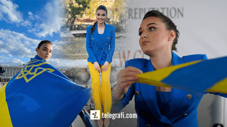 Former Miss Ukraine, Veronika Didusenko thanks the people of Kosovo for ...