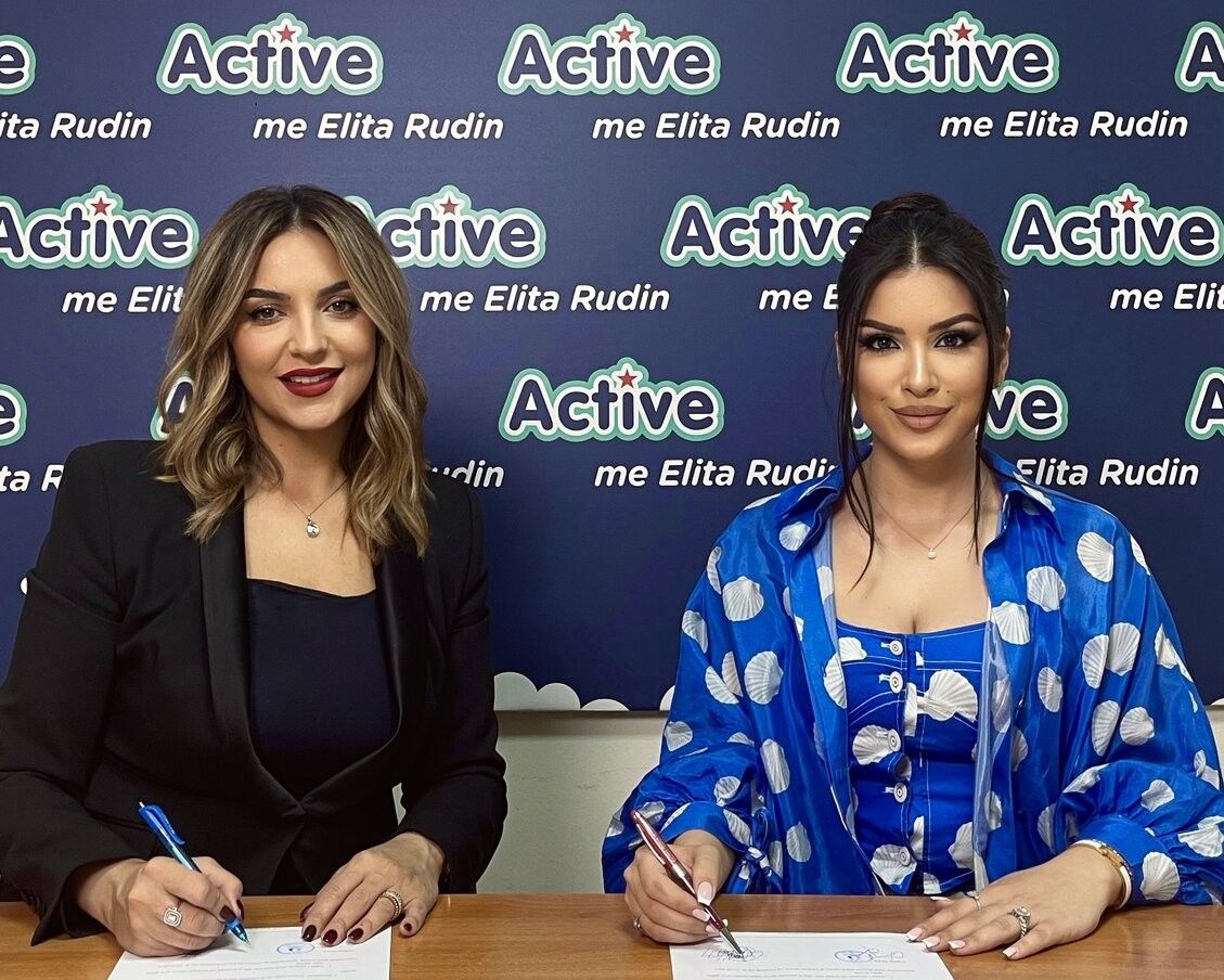 Elita Rudi becomes the image of the ¨Active¨ brand - Telegrafi - Telegrafi