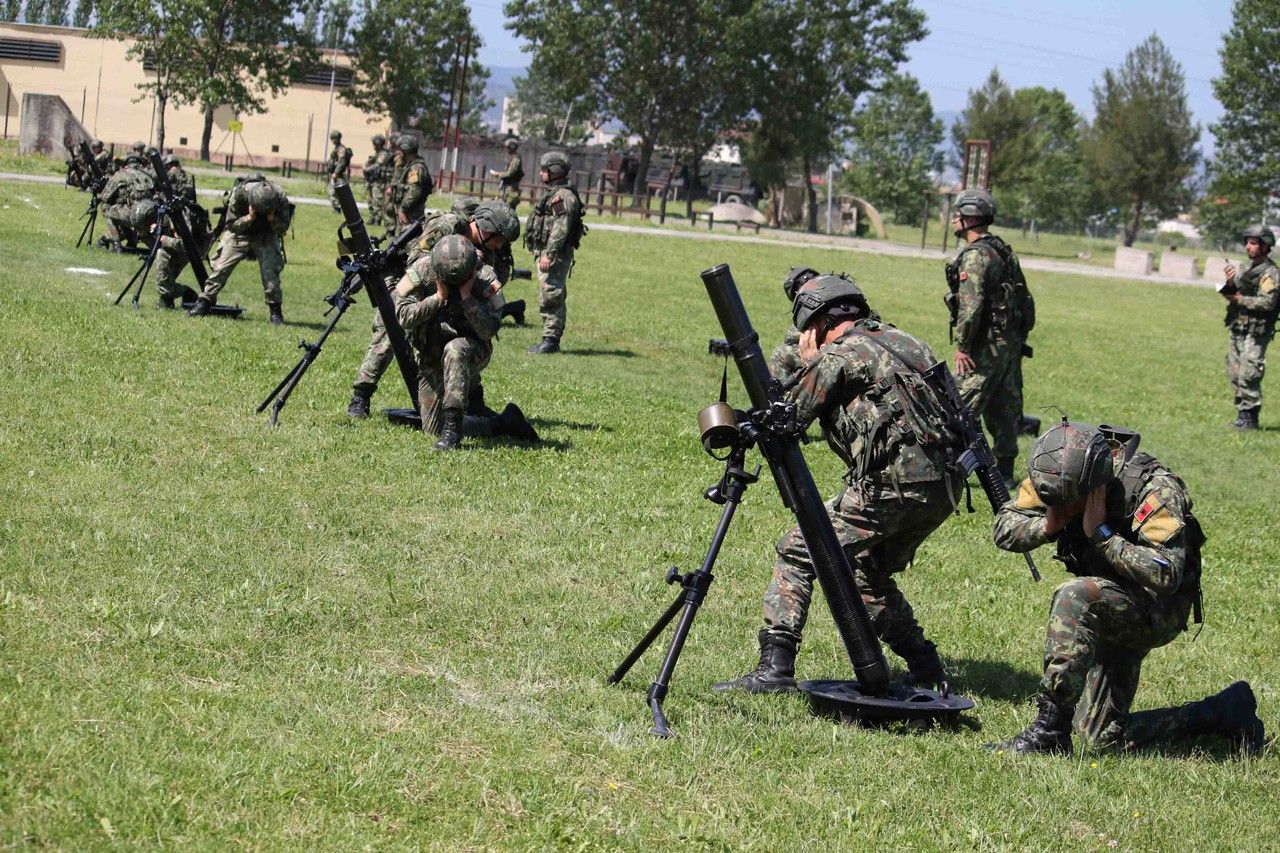 Ushtria Shqiptare stërvitet me ushtarët amerikan, Peleshi: Gati për ...