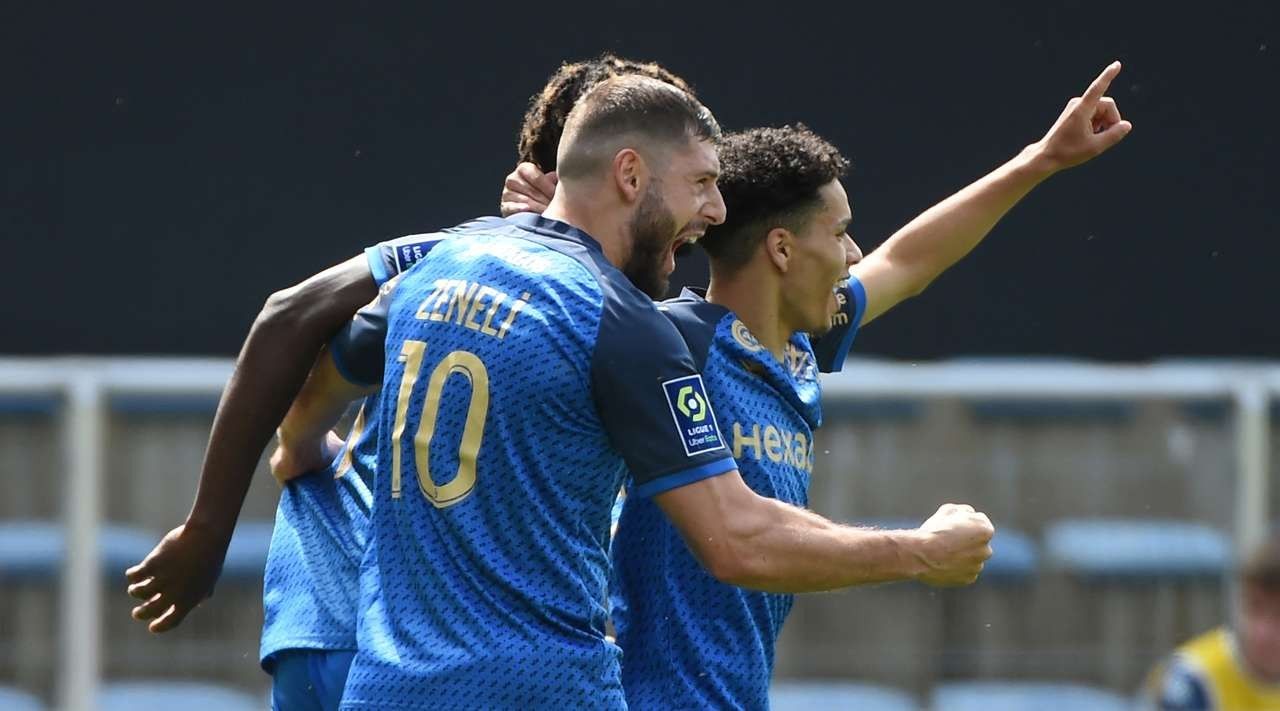Zeneli scores a wonderful goal for Reims - Telegrafi - Telegrafi