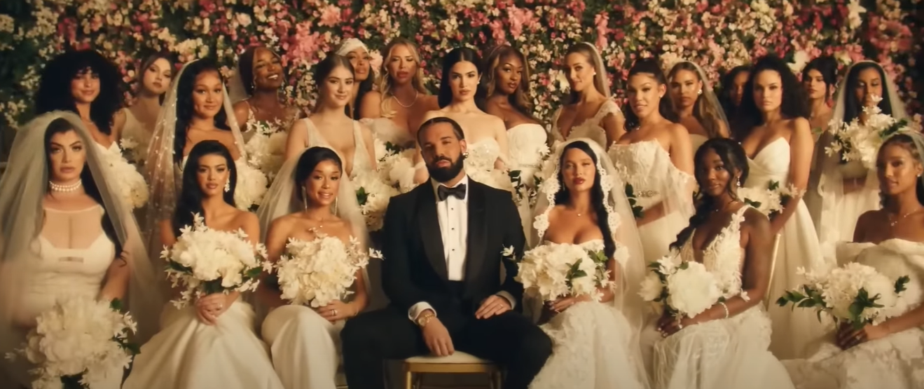 Drake 'marries' 23 girls for the clip of "Falling Back" - Telegrafi ...