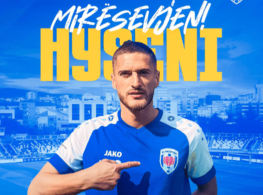 Official: Hasan Hyseni signs with Pristina - Telegraph - Telegraph