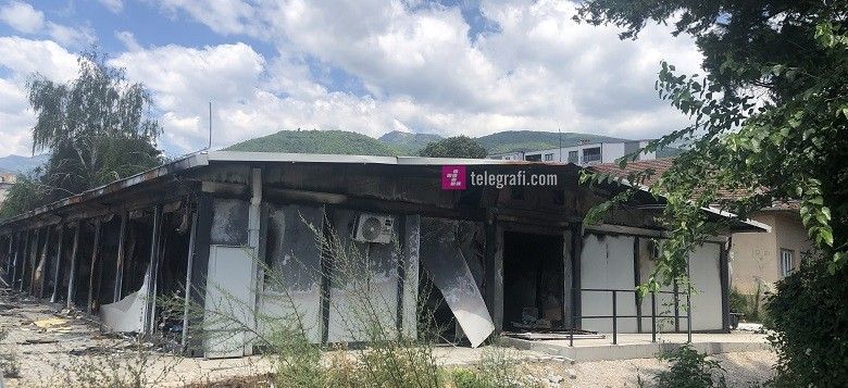 A tender has been opened for the removal of the building of the burnt ...