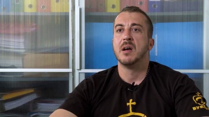 The former Serbian paramilitary testifies in the trial for the ...