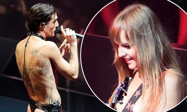 Her buttocks and breasts came out on stage, Maneskin's performance at ...