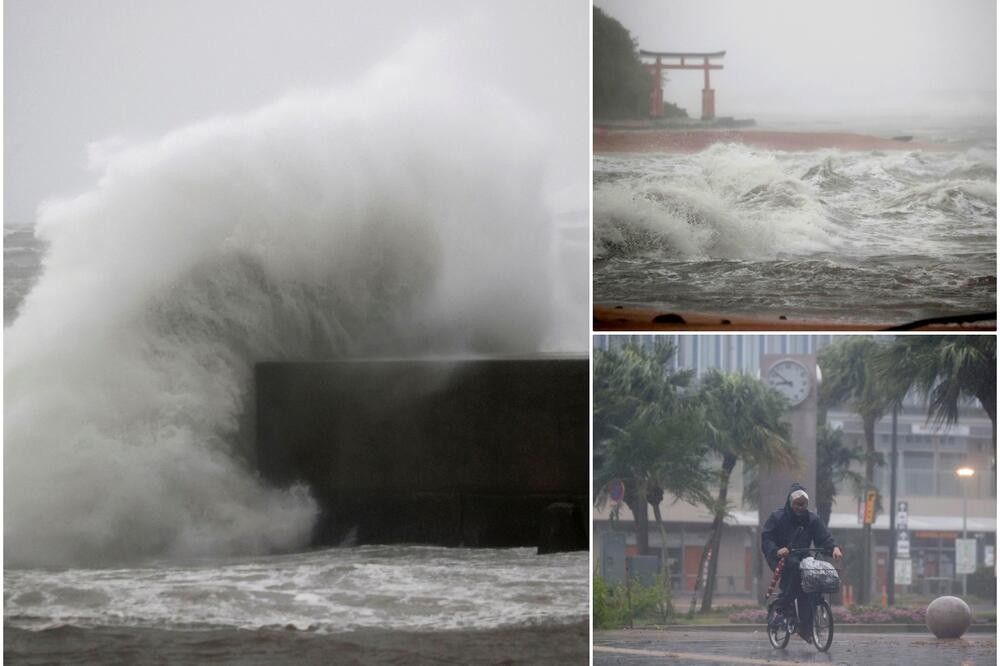 Urdhërohet evakuimi i 2 milionë banorëve, tajfuni godet Japoninë ...