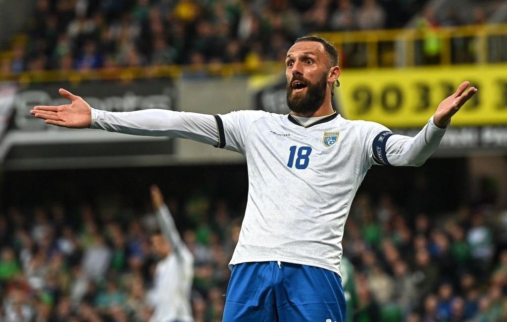 Vedat Muriqi is elected the best footballer of the year in Kosovo ...