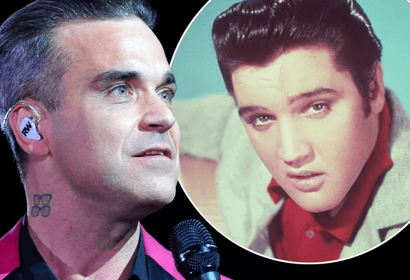 Robbie Williams breaks Elvis Presley's record, reaches the first ...