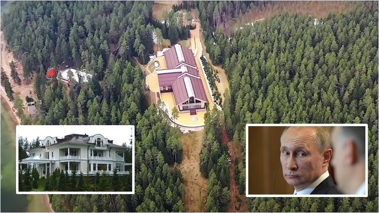 Panicked Putin 'disappears into his secret forest palace' amid anti-war ...