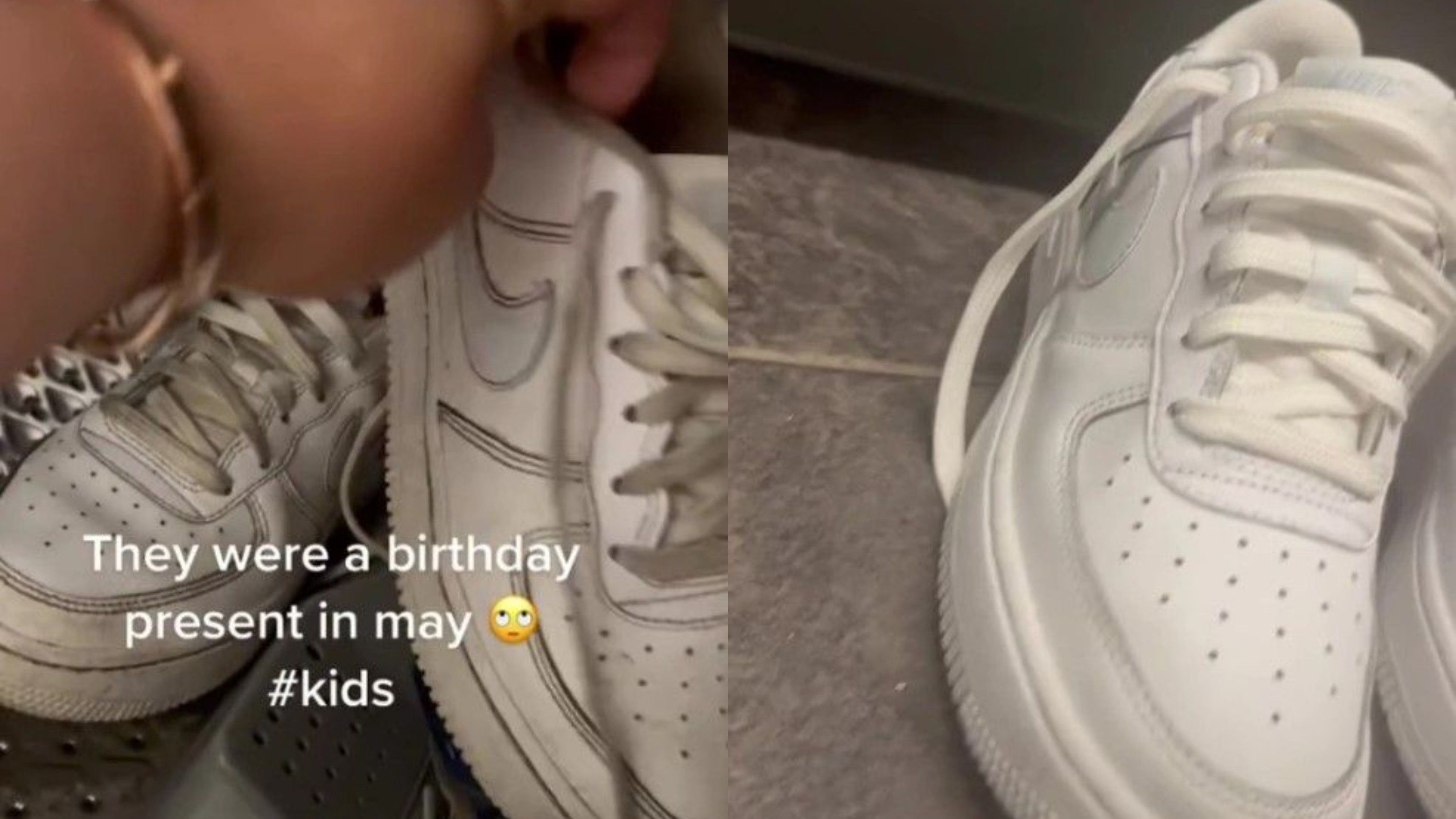 The simple way to remove stains from white sneakers to make them look ...