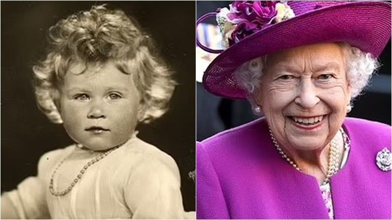 Pictures showing Queen Elizabeth II smiling throughout her life - from ...