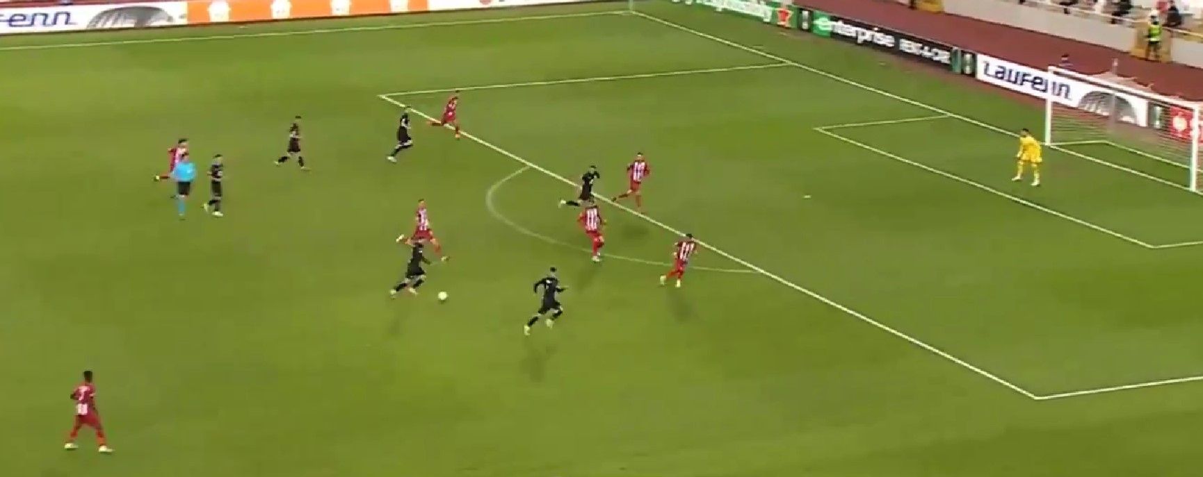 Armend Thaqi scores a spectacular goal in the Conference League, Balkan ...