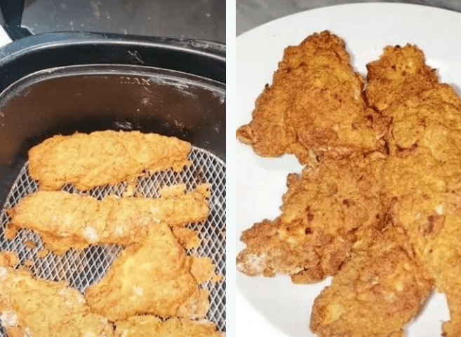 Chef prepares fake KFC food in air fryer - and it looks perfectly ...
