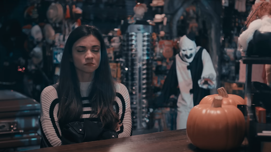 Because of the disturbing scenes in the horror movie "Terrifier 2 ...