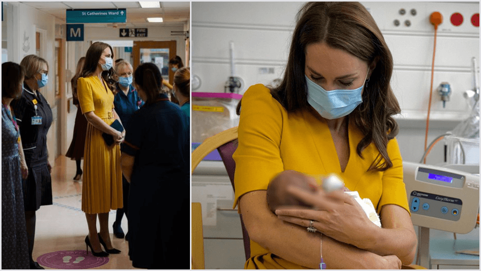 Kate Middleton touched many hearts with an emotional meeting at the ...
