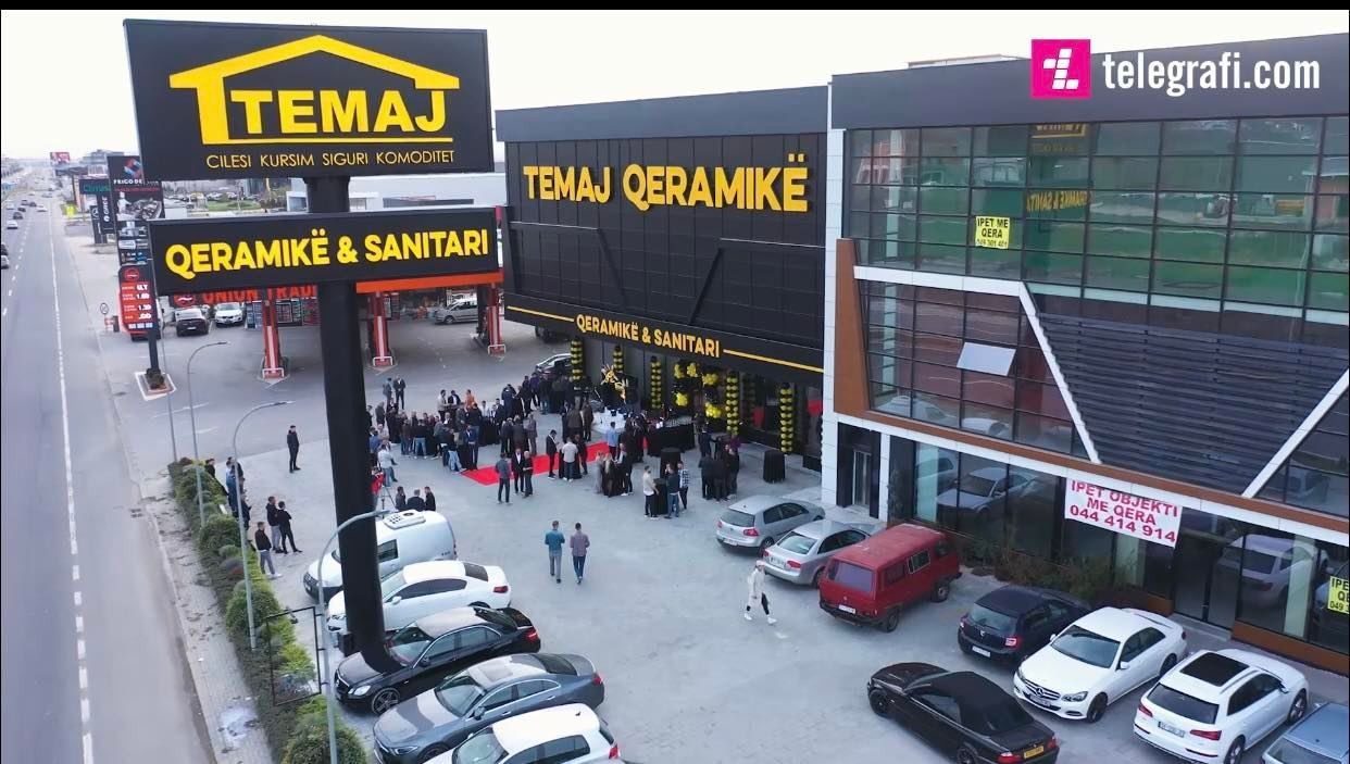 Temaj made the grand opening of the second showroom on the Pristina ...