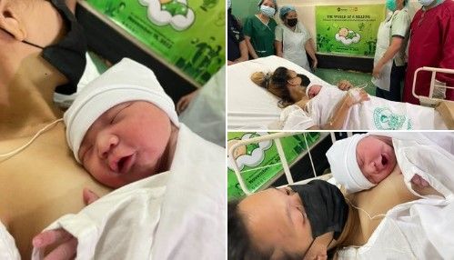 The world is now thought to have eight billion people - this baby is ...