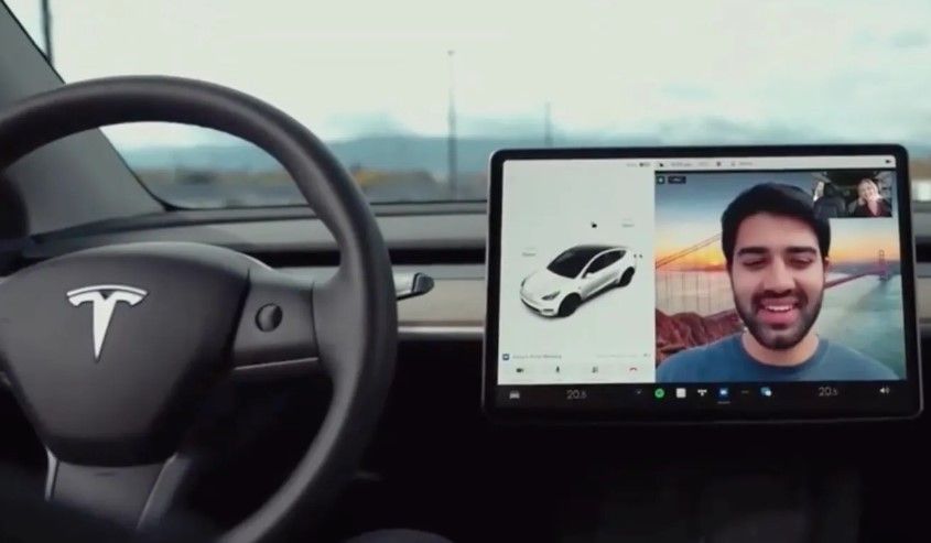 Tesla and Zoom announce their collaboration for in-vehicle video ...
