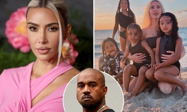 Kim Kardashian may win full custody of the children, as Kanye West is ...