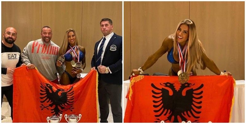 The successes of Geta Beqa do not stop: Two gold medals in Malta and ...