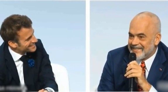 Rama jokes with Macron at the Peace Forum: Now I understand why Putin ...