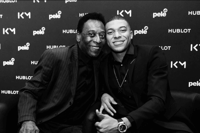 Pele's last message was for Kylian Mbappe - Telegraph - Telegraph