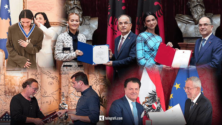 Nga dekoratat presidenciale, pullat postare e deri te urdhrat ...