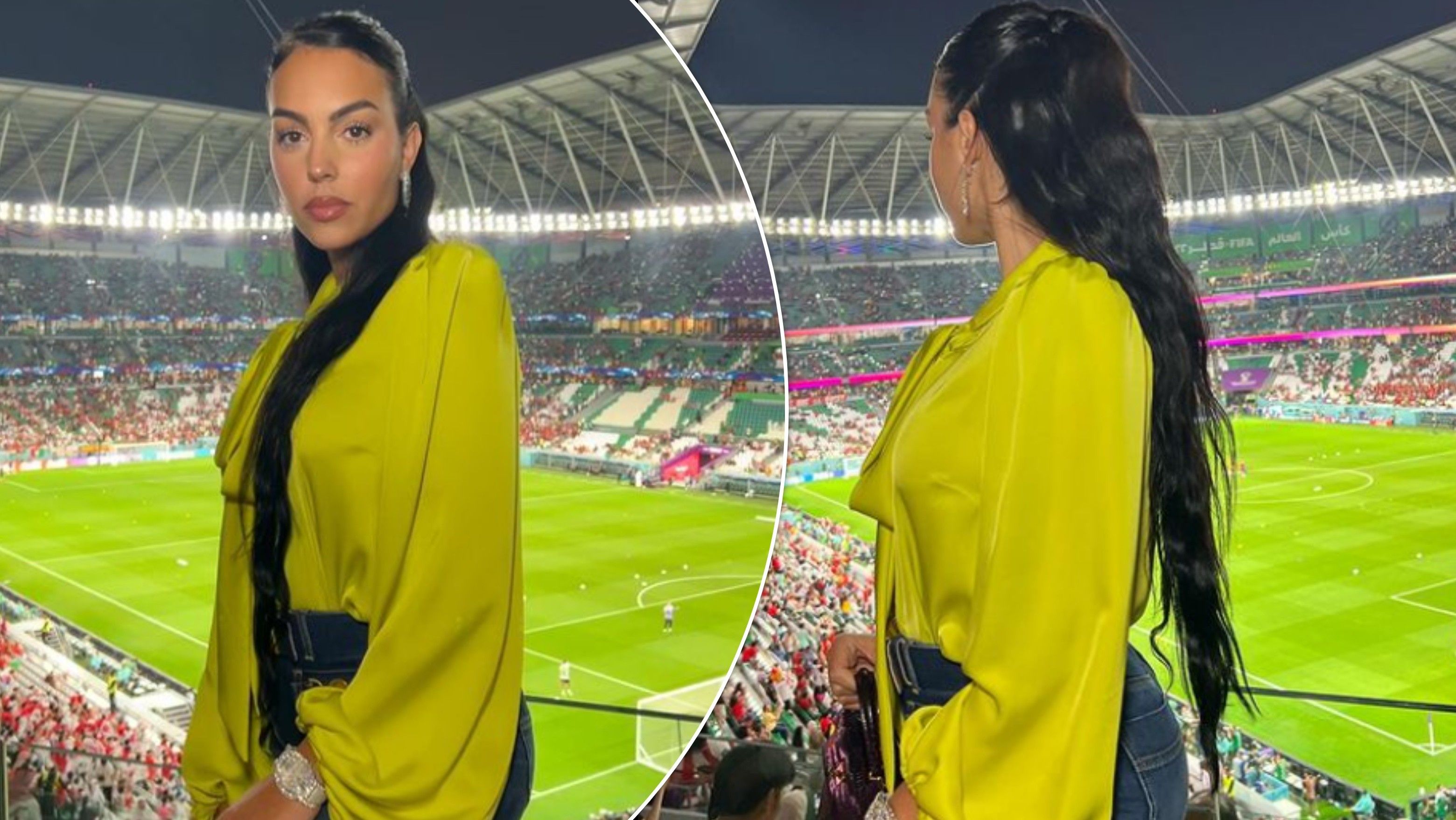 Georgina Rodriguez goes to Qatar to support Cristiano Ronaldo ...
