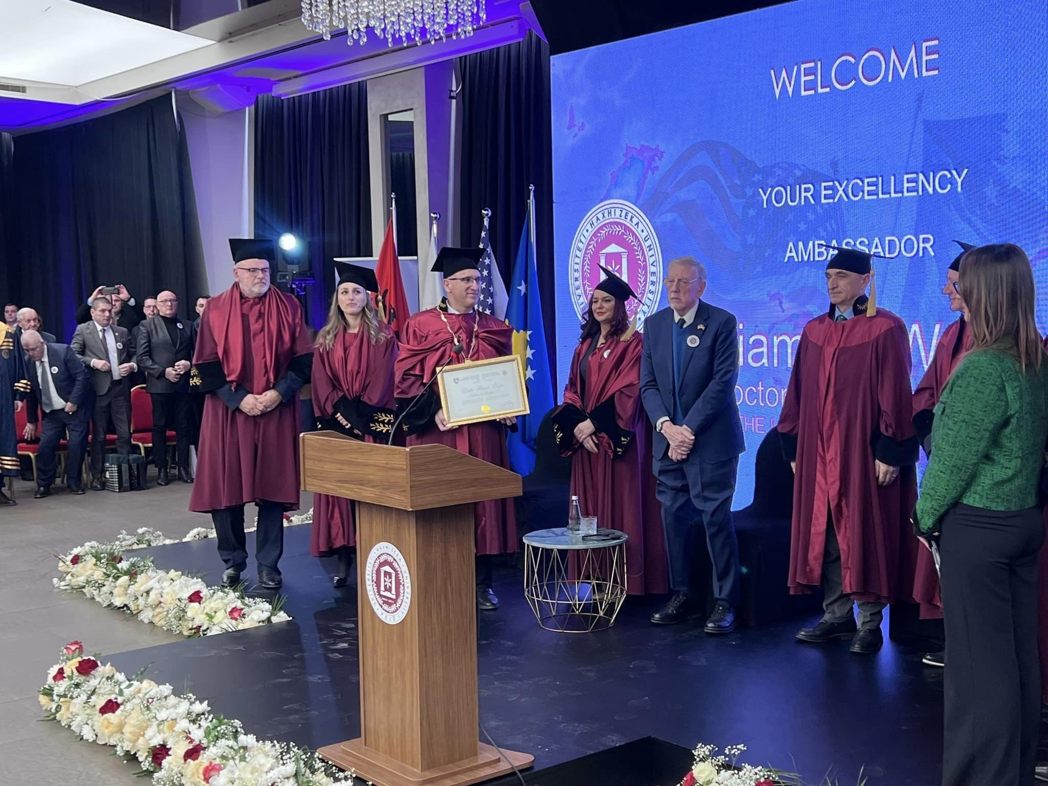William Walker is honored with the title "Doctor Honoris Causa" by the ...