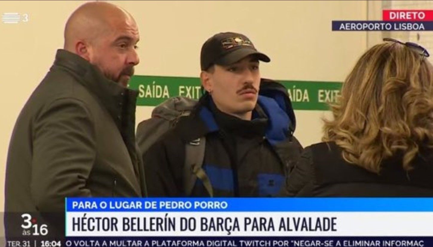 Bellerin pictured in Lisbon - Telegraph - Telegraph