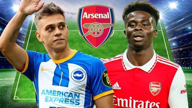 The three formations with which Arsenal can play with Trossard in the ...