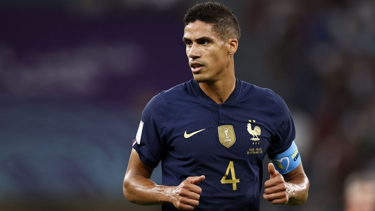 Raphael Varane retires from the French national team at the age of 29 ...