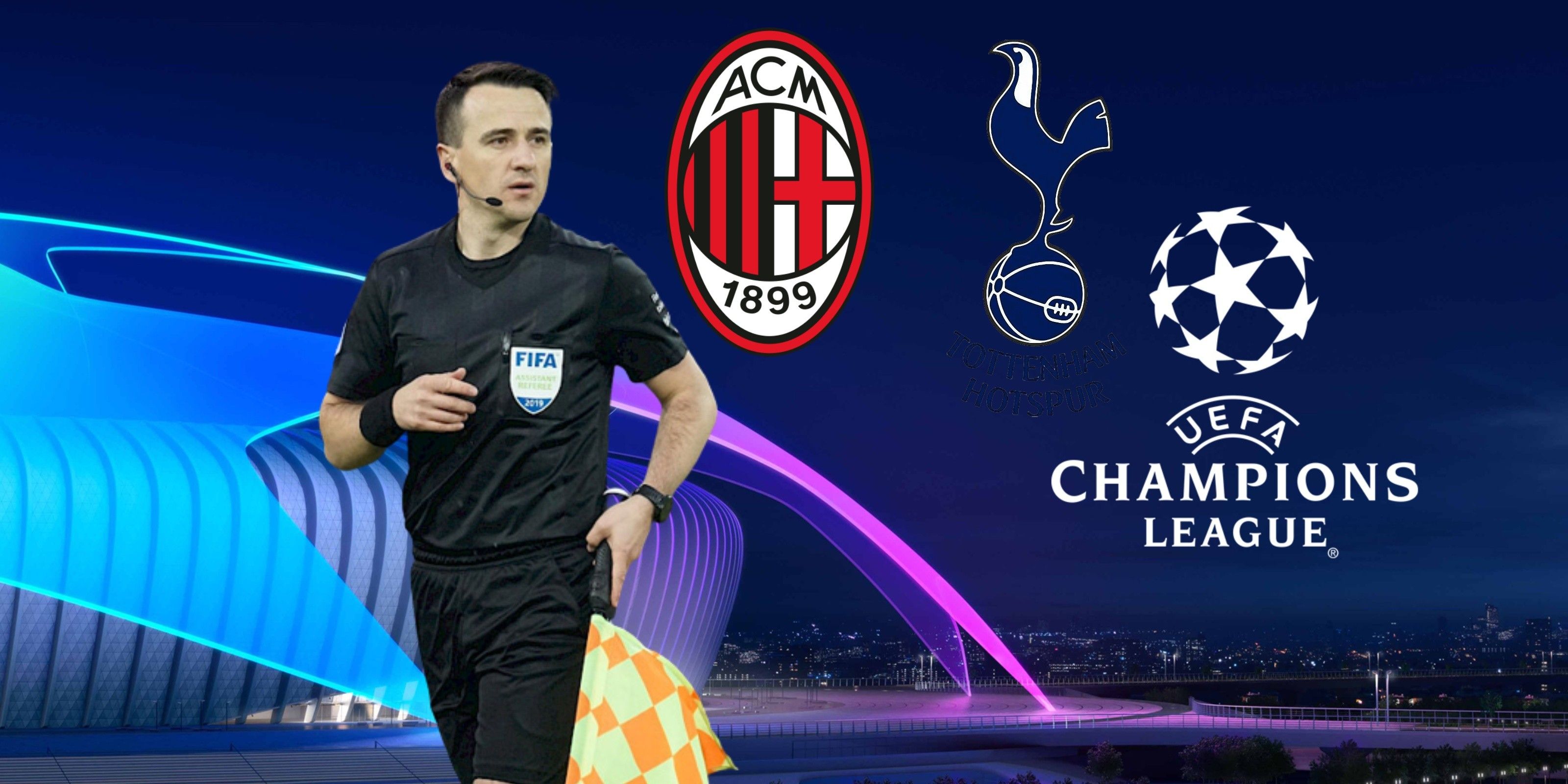 Bekim Zogaj do jetë asistent i gjyqtarit për ndeshjen Milan - Tottenham ...