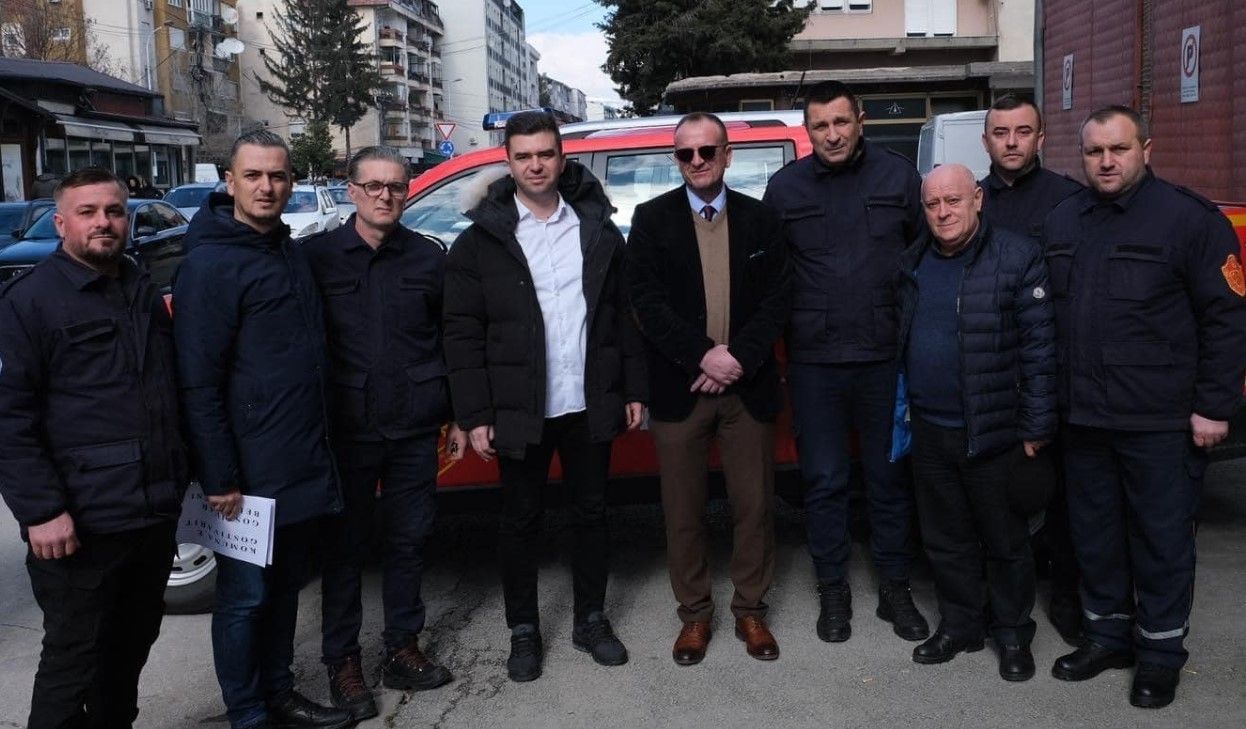 Gostivari and Çairi also send a trained team to help those affected by ...
