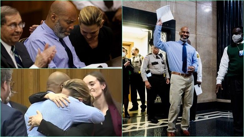 He spent almost 28 years behind bars for a murder he has always denied ...