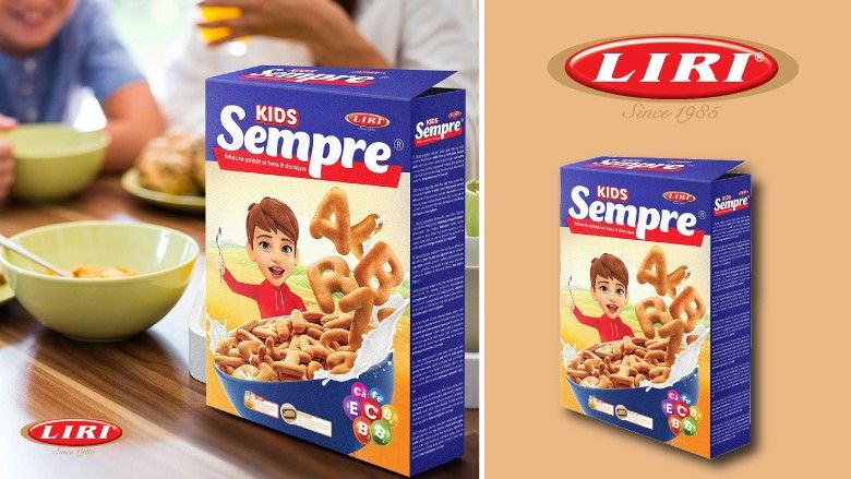 Liri brings the new Semper Kids cookies in the shape of letters ...