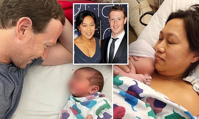 Mark Zuckerberg becomes a father for the third time - Telegraph - Telegraph
