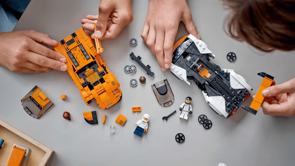 Lego celebrates McLaren anniversary with F1 LM and Solus GT model ...