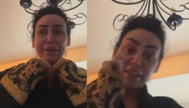 Fjolla Morina appears in a difficult emotional state, goes 'live' on ...