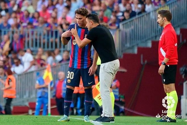 La Liga deletes Gavin from the Barcelona team - Telegraph - Telegraph