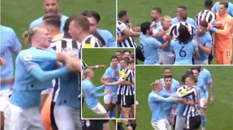 Haaland as we have never seen him - shows the 'aggressive' side by ...