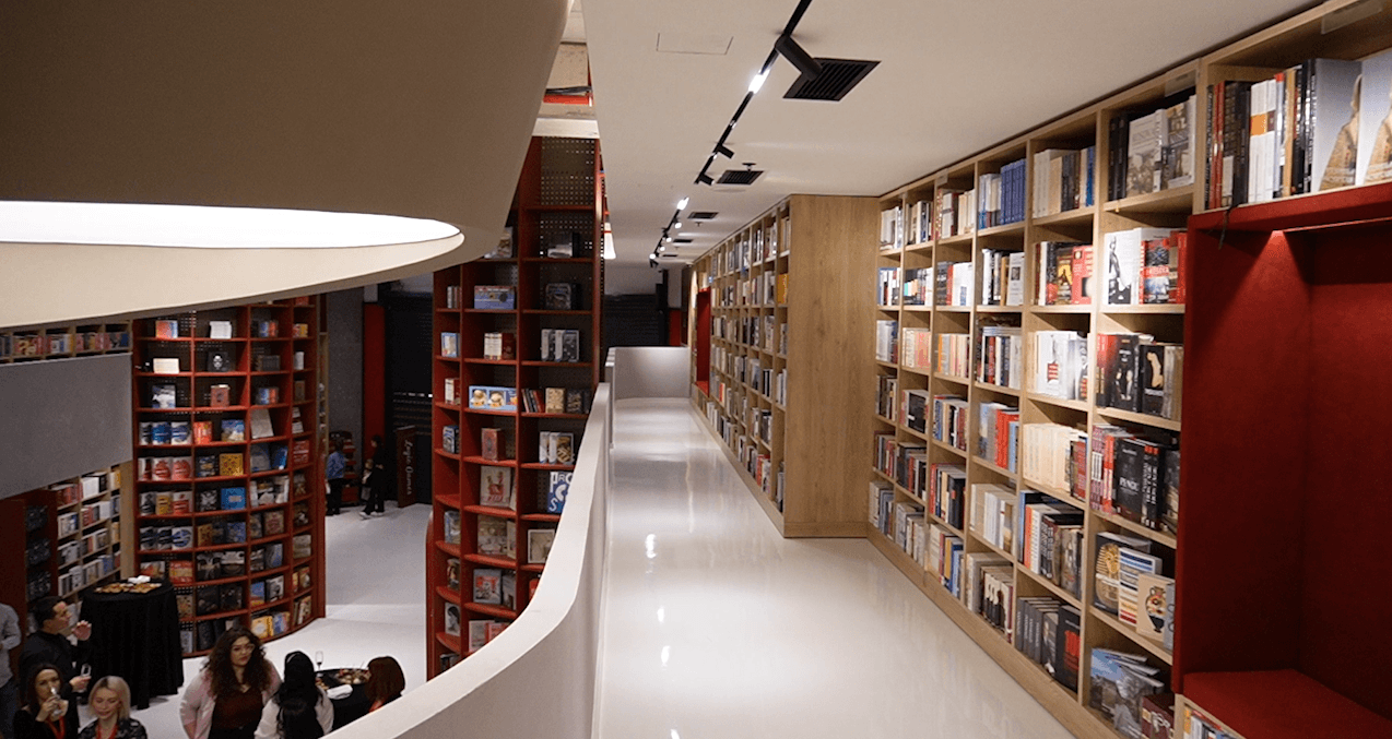 Hapet Libraria "Dukagjini" me një ambient unik në qendrën më të madhe ...